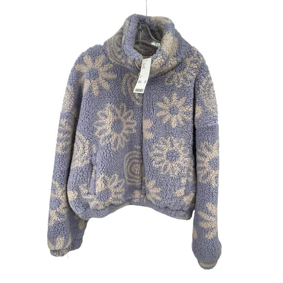 Olivia Printed Sherpa Jacket